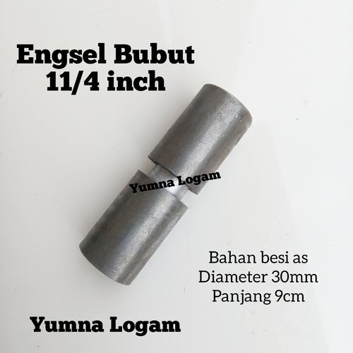 Jual Engsel bubut 11/4 inch pintu besi ornamen aksesoris pagar besi ...