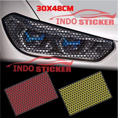 Jual cutting sticker stiker cover lampu mobil jaring laba laba terlaris ...