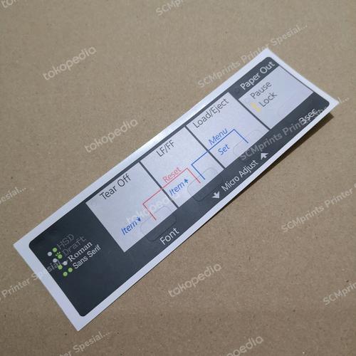 Jual Stiker Tombol Panel Printer LX310 Sticker LQ310 LX-350 Stiker ...