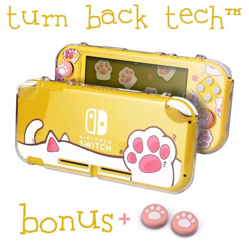 Jual flip Case / Casing Nintendo Switch Lite Cat Paw + Thumbgrip - Kota ...