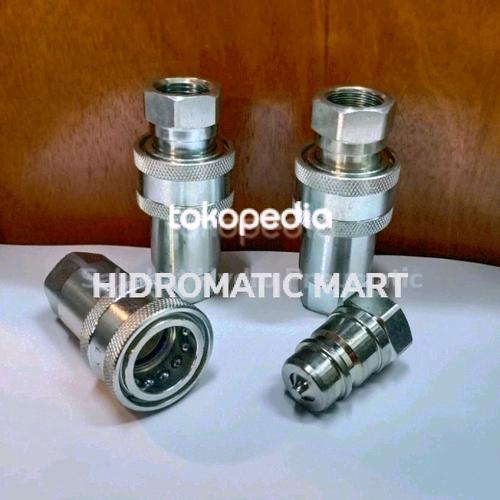 Jual Quick Coupler Hydraulic 1-1/2 inch High Pressure - Jakarta Barat ...