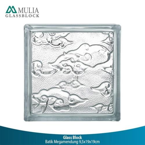 Jual MULIA GLASS BLOCK Mega Mendung 19x19cm 1 Dus - Kota Tangerang ...