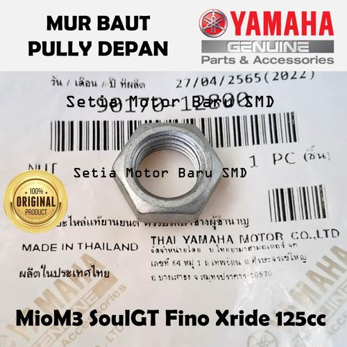 Jual Mur Baut Nut Kipas Pully Puli Depan MioM3 SoulGT Xride Fino Asli ...