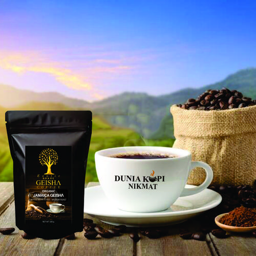 Jual Exotic & Rare Jamaica GeishA Coffee Whole Roasted Bean Coffee 100 ...