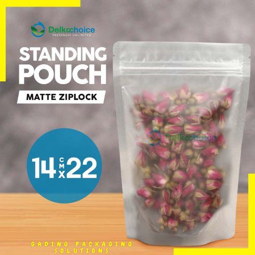 Jual STANDING POUCH | PLASTIK STANDING POUCH ZIPLOCK KLIP MAKANAN DOFF ...