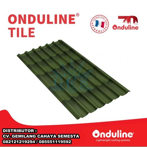 Jual Onduline Tile - Green 3D / Atap Bitumen / Genteng Aspal - Kab ...