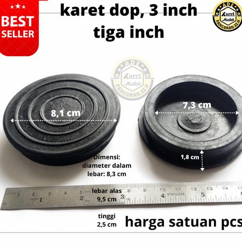 Jual karet besi pipa 3 inch ( dop ) kaki pipa, rak, meja dan kursi dll ...