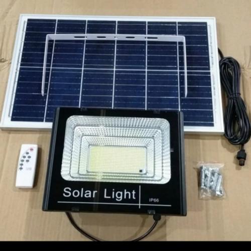 Jual Lampu Sorot Solar Cell Led 300 Watt Lampu Sorot Tenaga Surya Led ...