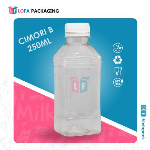 Jual Botol Cimori 250ml Pendek /Jelly 250 ml / Botol Kopi / Botol Susu ...