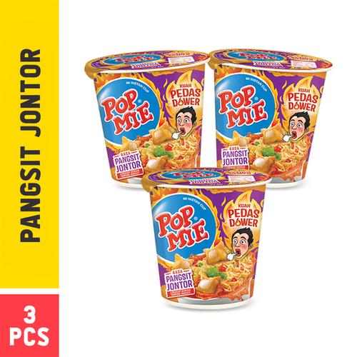 Promo Pop Mie Pedas Dower Pangsit Jontor - 3 pcs - Kota Tangerang ...