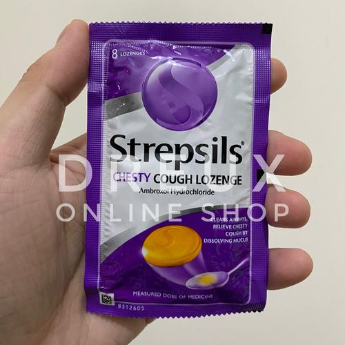 Promo [IMPORT] STREPSILS Chesty Cough Lozenge (8 Lozenges / Pack ...