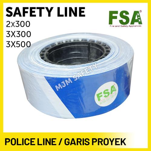 Jual FSA Safety Police Line Pita Pembatas Polisi Barikade Proyek BIRU ...