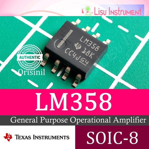 Jual Operational Amplifier LM358DR LM358 358 SOIC-8 Texas Instrument - Kota Depok - Lisu ...