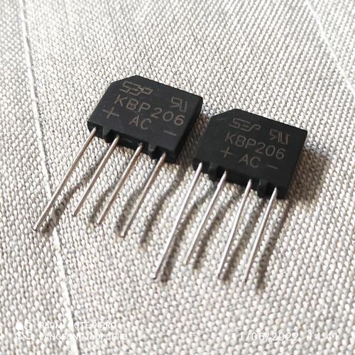 Jual KBP206 KBP208 KBP210 2A 1000V Bridge Rectifier Diode Dioda ...