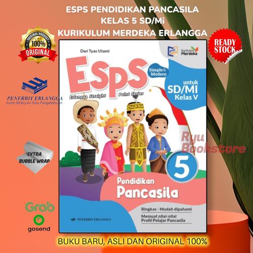 Jual Original ESPS Pendidikan Pancasila Kelas 5 SD/Mi Kur.Merdeka - Erlangg - Jakarta Pusat ...