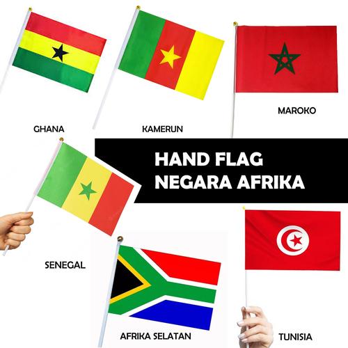 Jual Bendera Tangan Negara AFRIKA / AFRICA Country Hand Flags - Kota ...