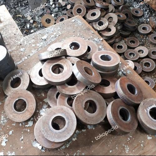 Jual besi plat bulat 10 mm x diameter 80 mm/60 mm - Kota Tangerang - j ...