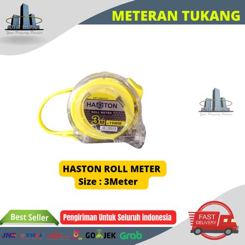 Jual METERAN TUKANG / HASTON ROLL METER - 3M - Kota Balikpapan - TB ...