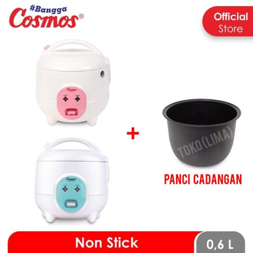 Jual Rice Cooker Mini 3 in 1 Cosmos CRJ 101 N TS 0,6 Liter Magic Com ...