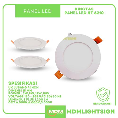 Jual Lampu Panel Led Kingtas 18 Watt / KT 6210 - 3000K - Jakarta Barat ...