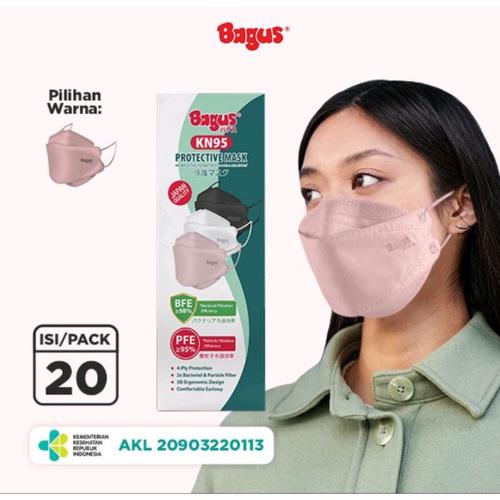 Jual Bagus Masker Medis Duckbill 20's Masker 4 Lapis dan KN95 - sakura ...