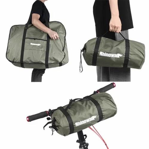 Jual TAS SEPEDA LIPAT UKURAN 16-20 INCH RHINOWALK BAG TRAVEL GREEN ARMY ...