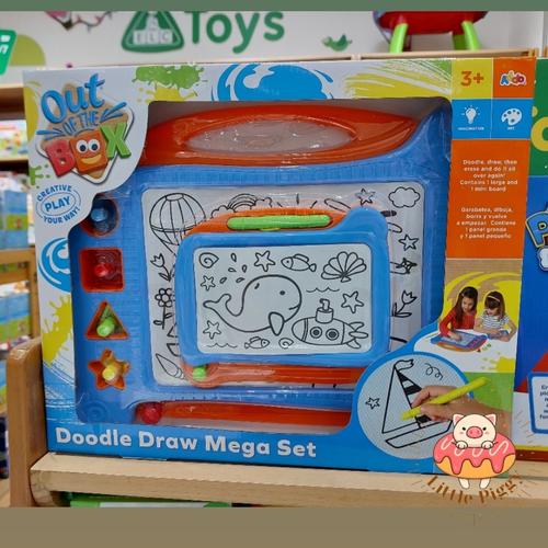 Jual Addo out of the box doodle draw mega set mainan papan tulis anak ...