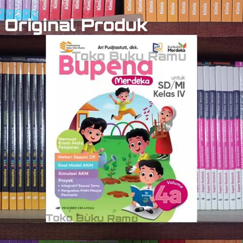 Jual Buku Bupena Merdeka 4A kelas 4 SD / MI Kurikulum Merdeka Erlangga - Jakarta Selatan - Toko ...