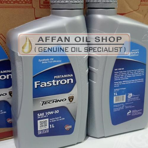 Jual Fastron Techno 10W-30 1L with Nano Guard Technology (Pertamina ...
