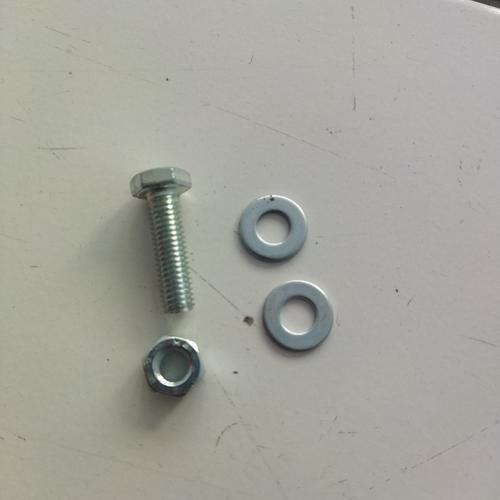 Jual baut+mur+ring ver+ ring plat galvanis, m8x30 kunci 13 - Kab ...