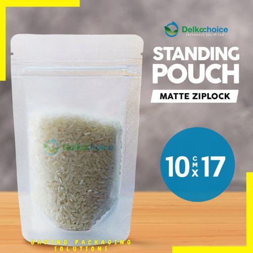 Jual STANDING POUCH DOFF BURAM PLASTIK ZIPLOCK MAKANAN MATTE KLIP SNACK ...
