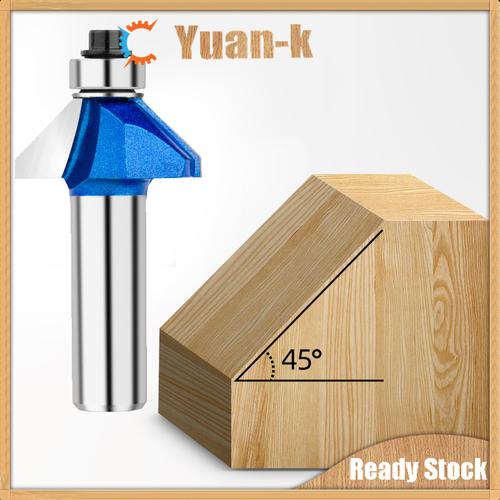 Jual 1/4" Mata Router Kayu 6mm/Mata Router 45 Derajat/Mata Profil ...