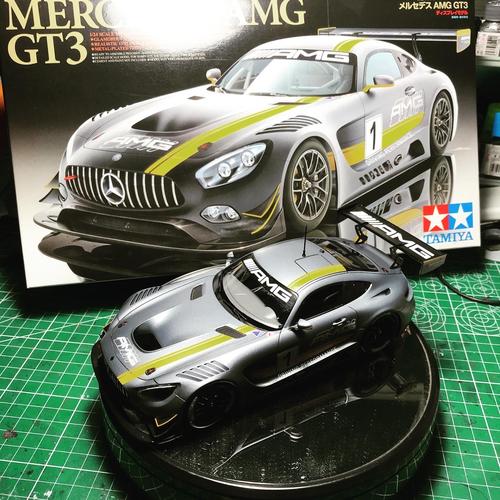 Jual Tamiya finished model 1/24 Scale Mercedes AMG GT3 - Kota Tangerang ...