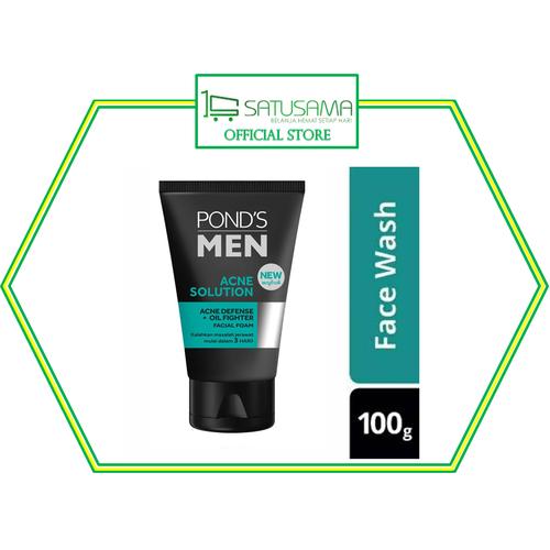 Jual PONDS MEN 100 ML - ACNE SOLUTION - Kota Makassar - satusamaonline ...