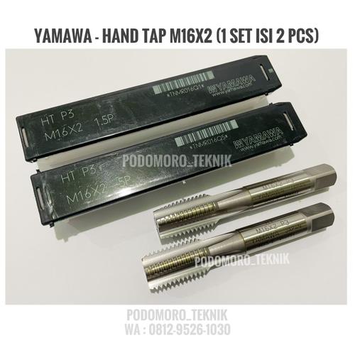 Jual HT P3 M16X2 1.5P HT P3 M16X2 5P Hand Tap M16X2 M16 x 2 YAMAWA ...