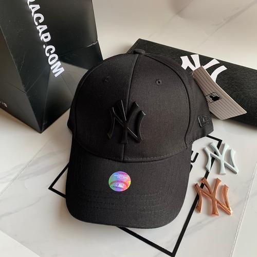 Jual Topi Baseball MLB New York Metal Logo Full Black Original Fullset ...