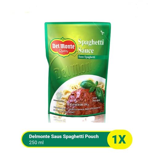 Jual SAUS SPAGHETTI DEL MONTE POUCH 250GR DELMONTE SPAGHETI SAUCE ...