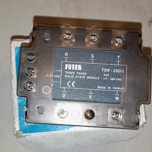 Jual fotek three phase solid state relay tsr-25da 24-380VAC - Kota ...
