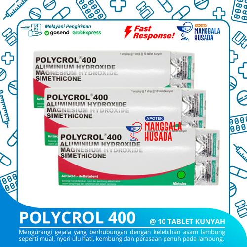 Jual POLYCROL 400 PER AMPLOP @ 10 TABLET KUNYAH - Kota Palembang ...