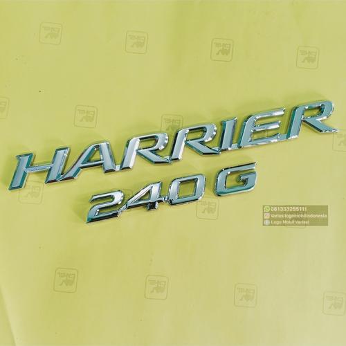 Jual Emblem logo toyota HARRIER 240 G ukuran original harrier - HARRIER ...
