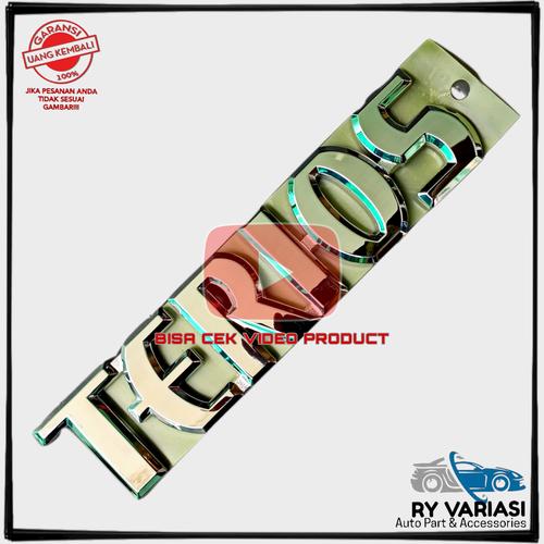 Jual Emblem TERIOS mobil Daihatsu All New Terios/ Tulisan Merk Logo ...