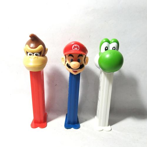 Jual Pez Super Mario Bros Donkey Kong Gorilla Yoshi Candy Dispenser ...