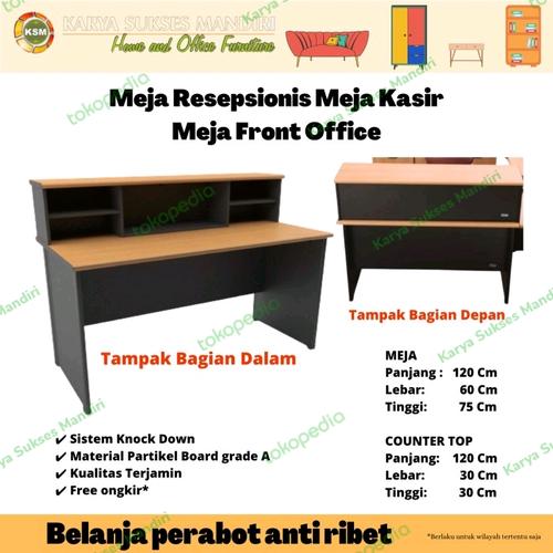Jual Meja Resepsionis Meja Front Office Meja Terima Tamu Reception ...