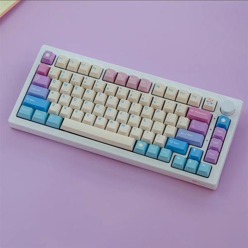Jual Gmk Fairy keycaps pbt gradient pink purple not sunset alpine ...