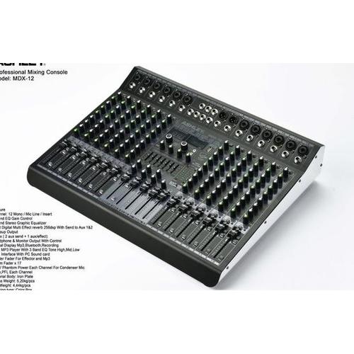 Jual Mixer 12 Channel Ashley Mdx12 Original - Jakarta Barat - Muses ...