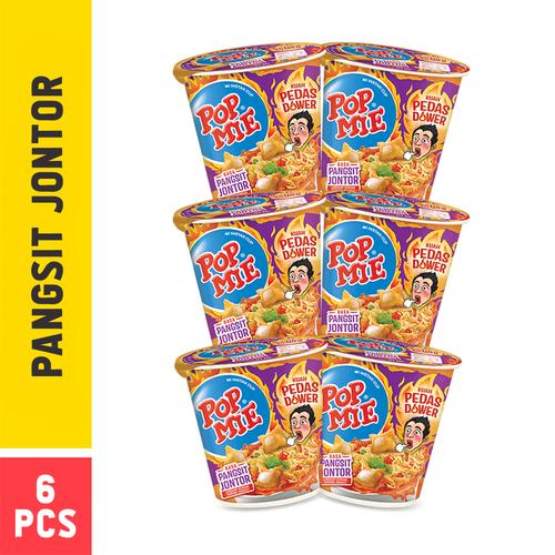 Promo Pop Mie Pedas Dower Pangsit Jontor - 6 pcs - Kab. Bogor - Pop Mie ...