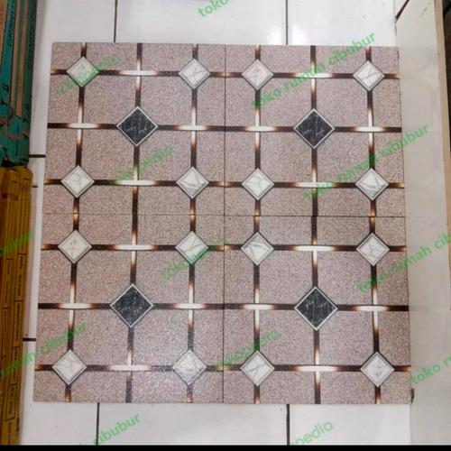 Jual KERAMIK 40x40 HAMMER BROWN KERAMIK LANTAI/KERAMIK DINDING MATT ...