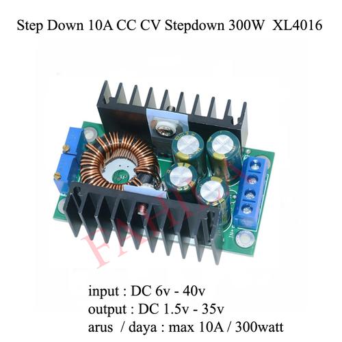 Jual Step Down DC 10A 300Watt CC CV XL4016 StepDown 10A - Kab. Bogor ...