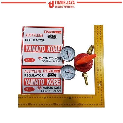 Jual Regulator Acetylene untuk Tabung Las Asetilin YAMATO KOBE tanaka ...