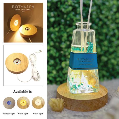 Jual Led Wood Base for Botanica Herbarium Reed Diffuser - Rainbow Light ...